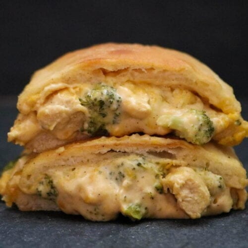 Copycat Chicken, Broccoli, & Cheddar Vegan Hot Pockets - garden grub